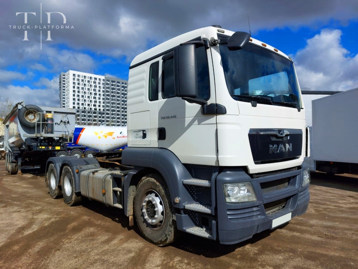 Купить седельный тягач MAN TGS 26.440 6X4 BLS-WW Б/У в Москве: 2018 год ...